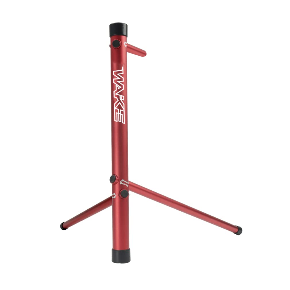 FOMTOR Bike Repair Stand (Max 60 lbs) Bicycle Mechanic Maintenance Rack Aluminum Alloy Bicycle Mechanics Workstands for MTB Mountain Bike and BMX Road Bikes (Red)