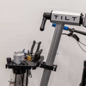 Tilt Industries Tool Tray - Universal Fit Bicycle Repair Stand Tool Tray, Adjustable Work Tray - Attaches to Any Repair Stand