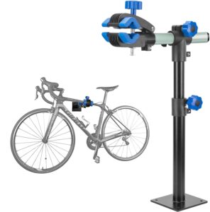 clothink bike repair stand wall mount height adjustable, bicycle maintenance workstand repair rack for mountain road bikes