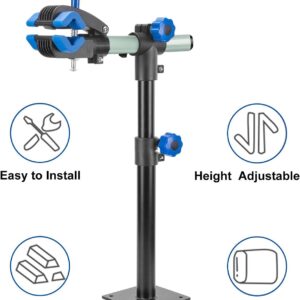 Clothink Bike Repair Stand Wall Mount Height Adjustable, Bicycle Maintenance Workstand Repair Rack for Mountain Road Bikes