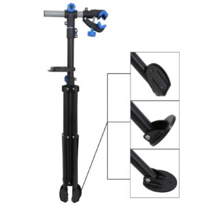 Topeakmart Portable Mechanic Bicycle Repair Stand Bike Rack Home Used Adjustable Height Wash / Display / Maintenance Stand