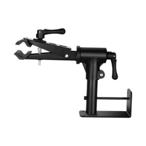 dynwave bike repair stand storage bicycle repair rack stand wall mount or bench mount quick release rotatable bicycle display stand