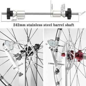 Biking Maintenance Tools Bicycle Wheel Repair Truing Bearing Stand 10"-29" Professional Bicycle Wheel Truing Stand Bike Wheel Tuning Stand Bike Repair Maintenance Support Tool