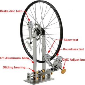 Biking Maintenance Tools Bicycle Wheel Repair Truing Bearing Stand 10"-29" Professional Bicycle Wheel Truing Stand Bike Wheel Tuning Stand Bike Repair Maintenance Support Tool