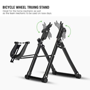 Wheel Truing Stand,Wheel Truing Stand,Spoke Tension Meter, Stand for Maintenance,Repair Alignment Balance Cycling Accessory Parts