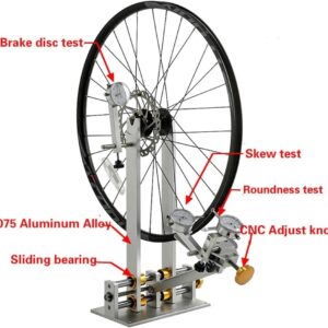 Bicycle Wheel Truing Stand, Wheel Tuning Repair Tool, Bicycle Wheel Repair Truing Bearing Stand, Bike Hub Maintenance Repair Platform for 10"-29" Wheels