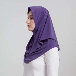 Modest Beauty One Piece Muslim Hijabs for Women Girls Hijab Scarves Soft Solid Color