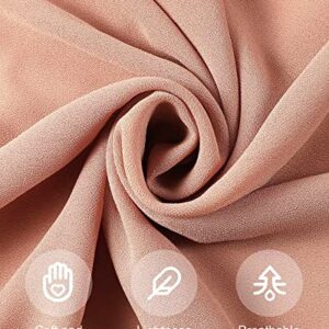 Wesiti 12 Pcs Women Chiffon Silk Scarf Shawl Wrap Soft Lightweight Solid Color Chiffon Hijab Scarf Long Fashion Scarves(Stylish Colors)