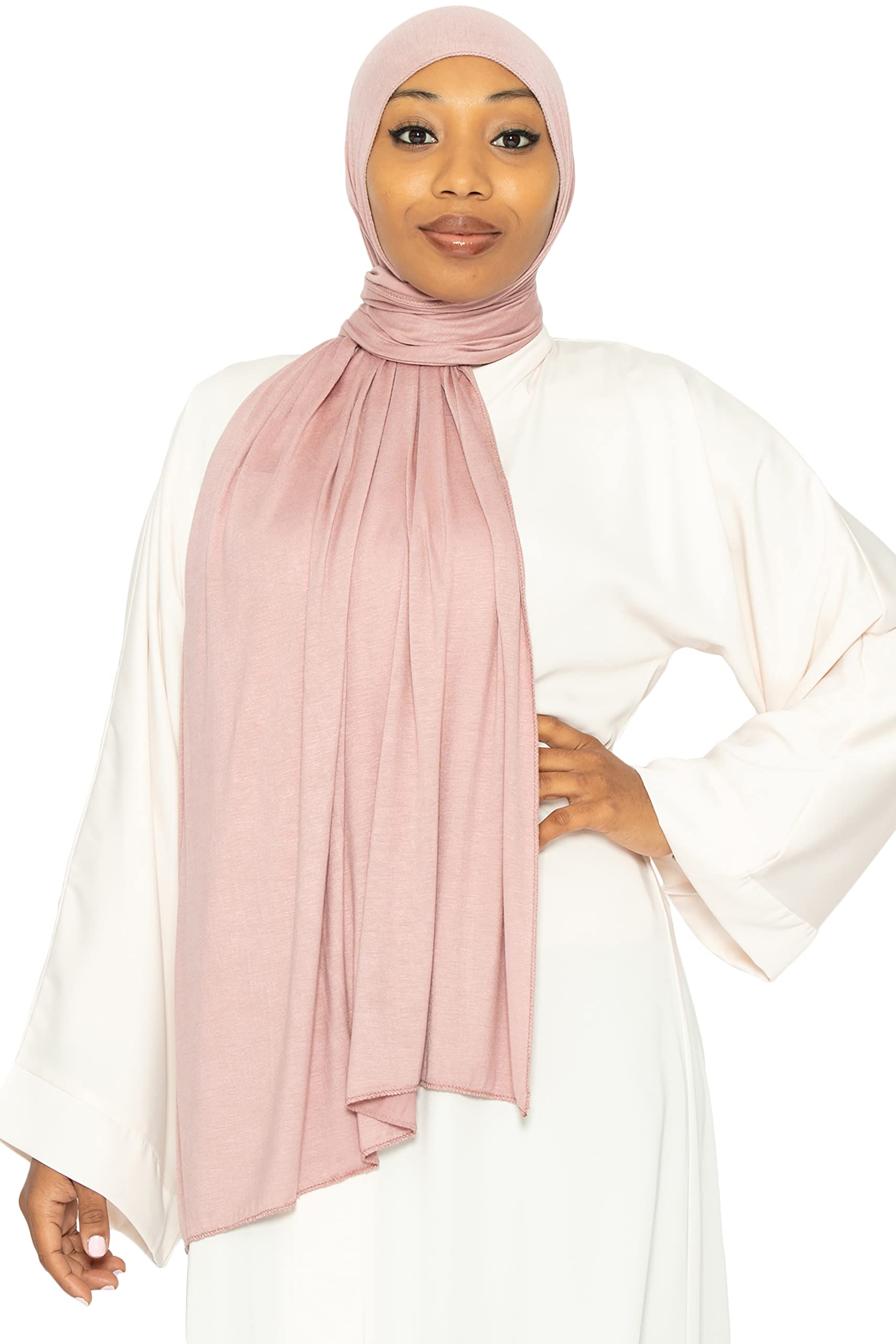 Al Shams Jersey Hijab (Blush Pink)