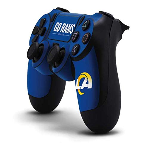 Skinit Decal Gaming Skin compatible with PS4 Pro/Slim Controller - Officially Licensed NFL Los Angeles Rams Team Motto Design