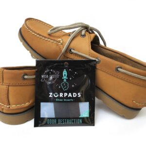 Zorpads Odor Eliminating Shoe Inserts Two Pairs - As Seen on Shark Tank