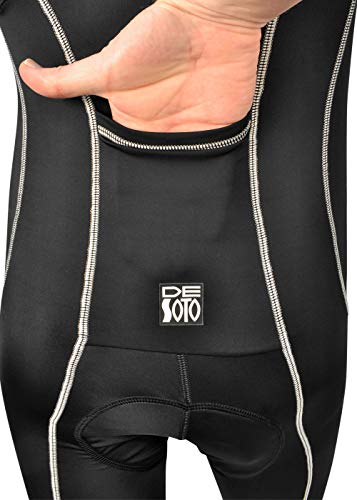 De Soto Mobius Bib Short - MBB (Black, Medium)