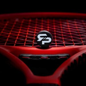 RTP Tennis Racket Vibration Dampener - ShockSorb Red Ultrasoft V3 The Only Dampener Made for Pain Relief - Handcrafted with Patented Material Sorbothane Made in USA - 1 Pack Limited Warranty