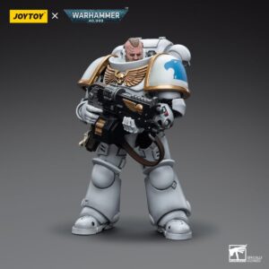 JOYTOY 1/18 Warhammer 40,000 Action Figures Space Marines White Consuls Intercessors 2 Collection Model