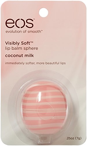 EOS Super Soft Shea Lip Balm, Coconut Milk 0.25 oz (Pack of 2)