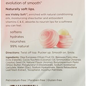 EOS Super Soft Shea Lip Balm, Coconut Milk 0.25 oz (Pack of 2)