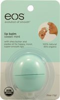 eos lip balm smooth sphere sweet mint -- 0.25 oz (quantity of 5)