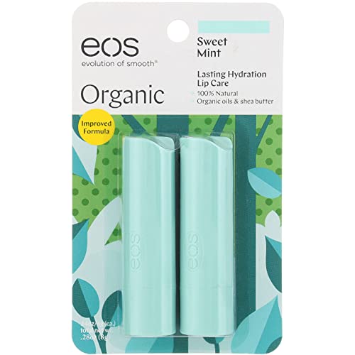 Eos Lip Balm Stick, Sweet Mint (Pack of 4)4