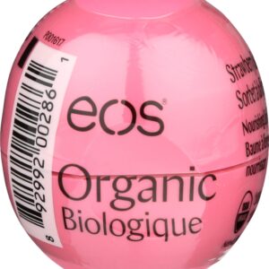 eos Lip Balm Smooth Sphere, Strawberry Sorbet, 0.25 Oz