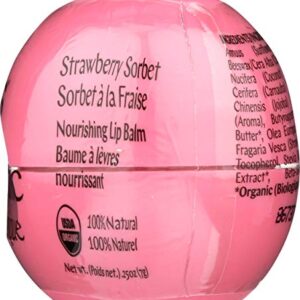 eos Lip Balm Smooth Sphere, Strawberry Sorbet, 0.25 Oz