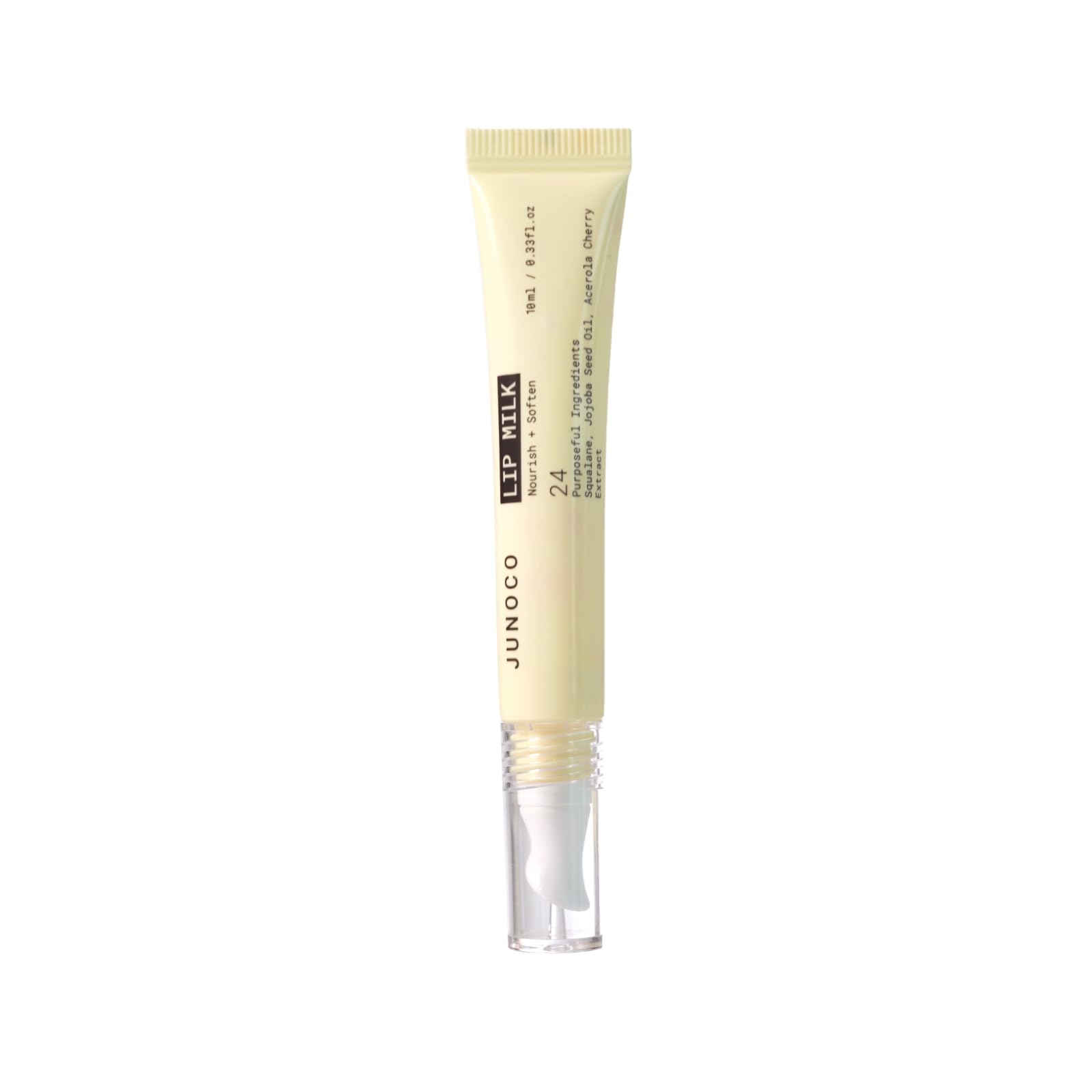 JUNO & Co. Lip Milk, Hydrating Lip Balm by day and Intensive Lip Mask by night 10ml/0.33 fl.oz