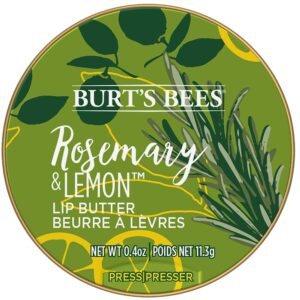 Burts Bees Rosemary and Lemon Lip Butter Unisex Lip Balm 0.4 oz