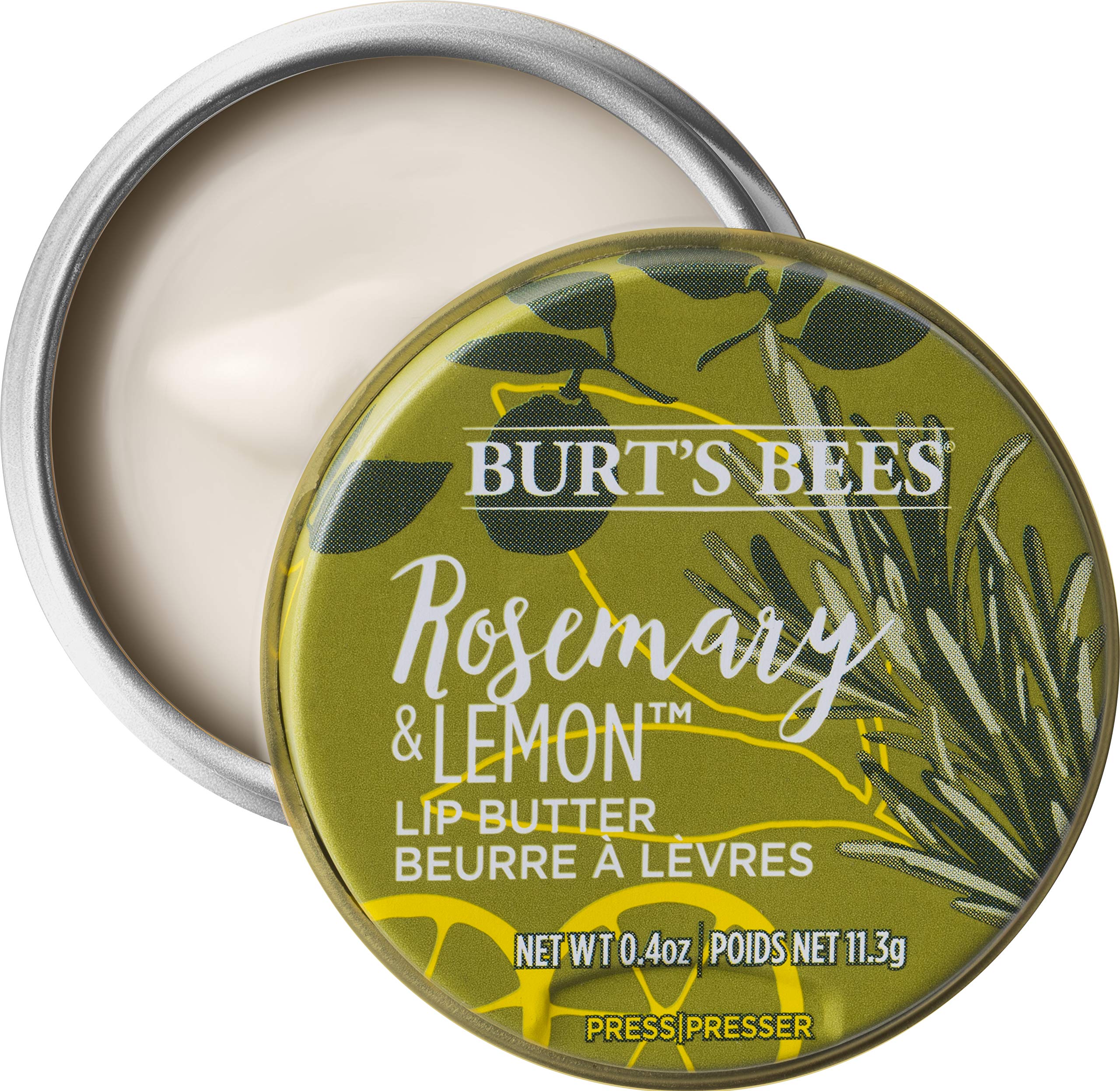 Burts Bees Rosemary and Lemon Lip Butter Unisex Lip Balm 0.4 oz