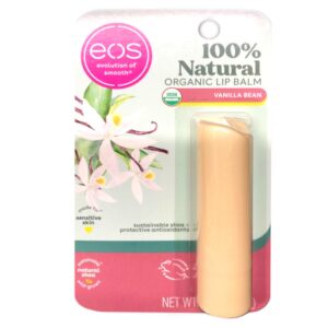 Eos Vanilla Bean Lip Balm Smooth Stick Set, White (Pack of 6)6