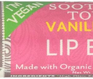 Soothing Touch Lip Balm Vegan Vanilla Chai, Pack of 3