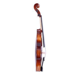 Ktaxon Violin 4/4 for Kids & Adults, Full Size Solid Wood Violin, Acoustic Fiddle with Portable Case and Accessories-Carefully Selected Solid Spruce Wood and Premium Ebony Fittings(Varnish)