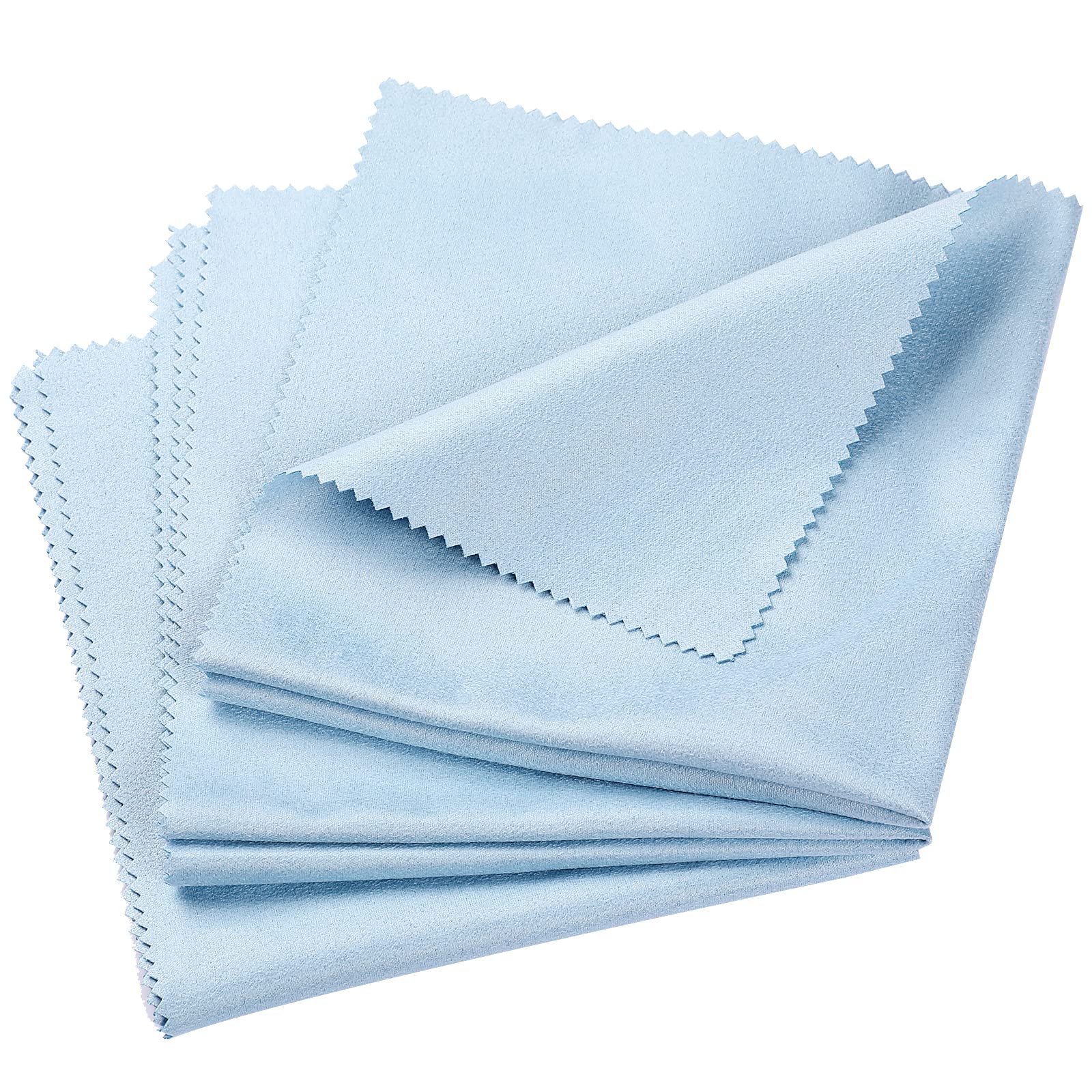 3 Pcs Flute Cleaning Cloth Microfiber Clean Cloths Violin Cleaning Cloth Soft Lint Free Guitar Cleaning Cloth for Flute Cello Viola Trumpet Clarinet String Instruments, 11.8x11.8inch