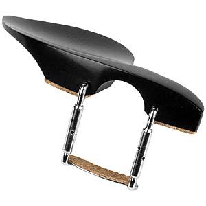 guarneri all-size viola chinrest - ebony with standard bracket