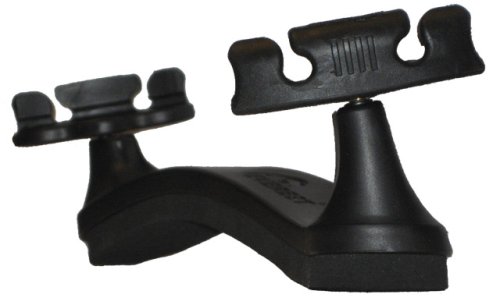 Everest EZ-3 Violin Shoulder Rest, 3/4 size - Black