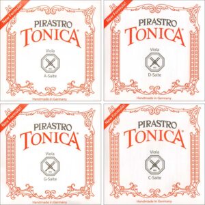 pirastro tonica up to 16.5 inch viola string set medium