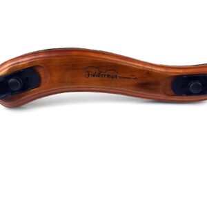 Fiddlerman Wood Violin Shoulder Rest for 4/4 and 3/4 with Collapsible and Height Adjustable Feet