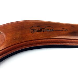 Fiddlerman Wood Violin Shoulder Rest for 4/4 and 3/4 with Collapsible and Height Adjustable Feet