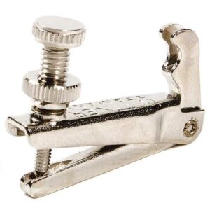 wittner wide stable-style nickel-plated fine tuner for viola