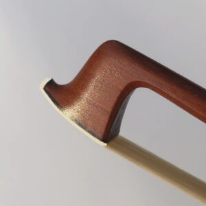 WinsterBow Brazilwood Ebony Violin Viola Cello Bow Full Size Ebony Frog with Natural Horsehair (Viola bow 3/4)