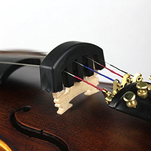 MUSICAL STRING Violin-Viola Rubber Practice Mute