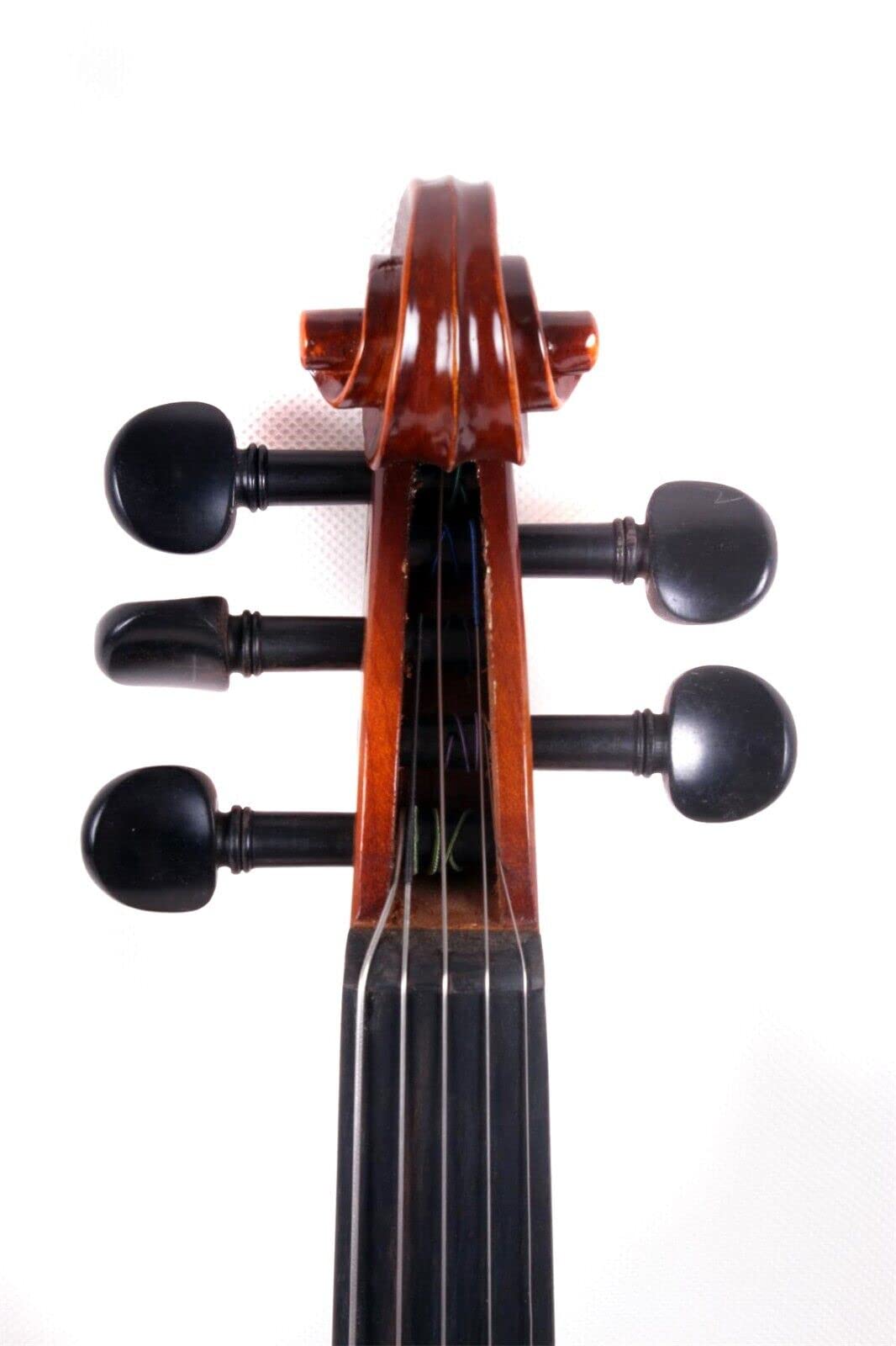 5 String Viola 16 inch Maple Wood Back Spruce Wood Top Ebony Wood Fingerboard & Tailpiece & Chin Rest Full size Viola with Bow and Backpack (5 String 16 inch)