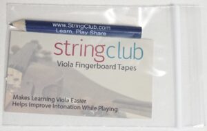 stringclub full size viola fingerboard tapes