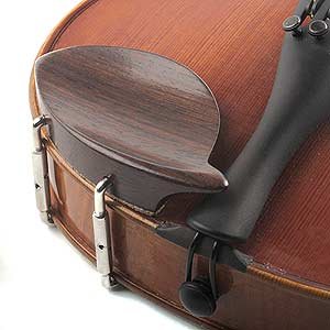 dresden all-size viola chinrest - rosewood with standard bracket