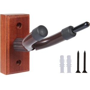 violin wall mount,violin hanger - mahogany wood violin viola hanger