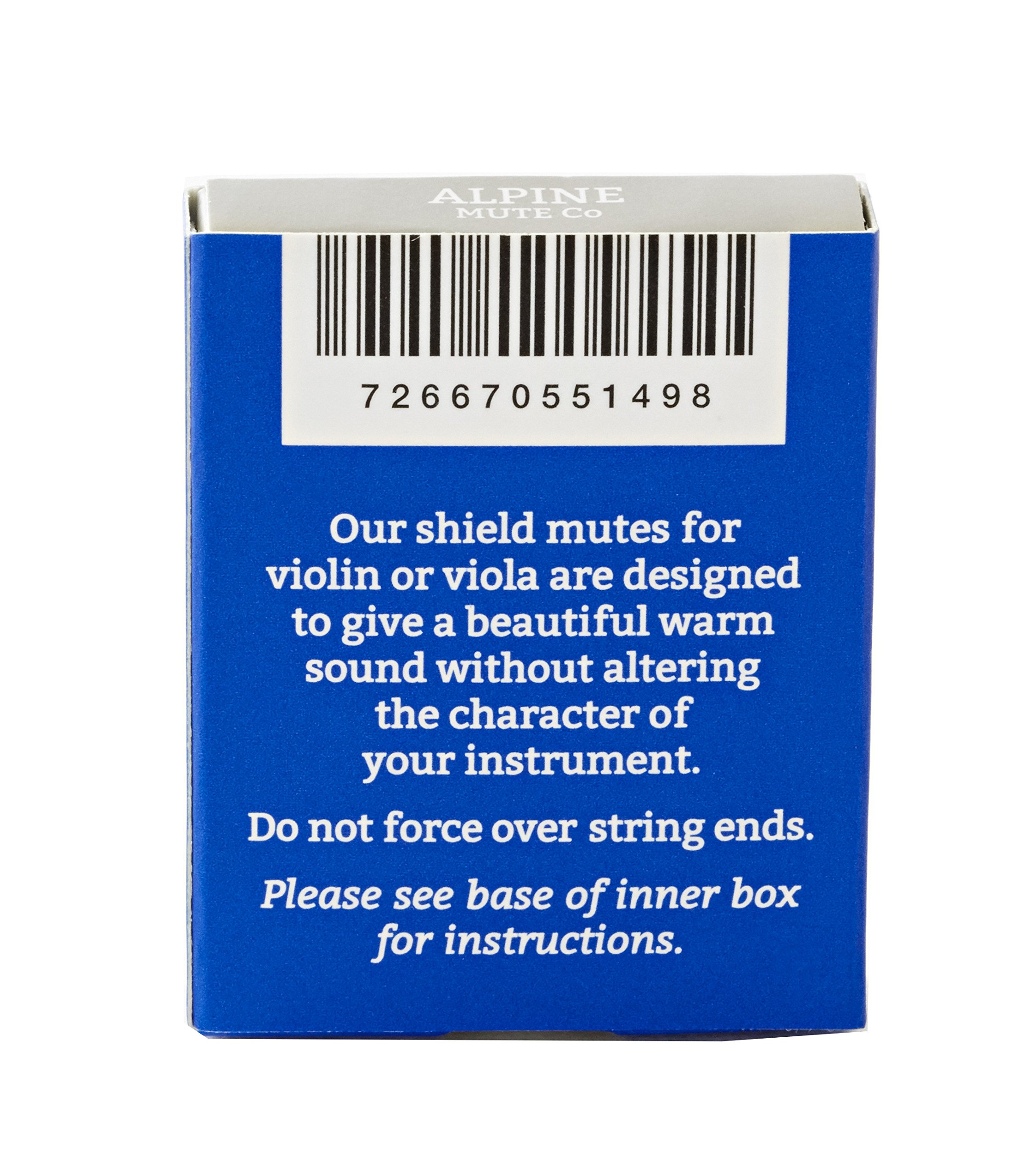 Artist Model Menuhin Shield Type Violin Viola Mute