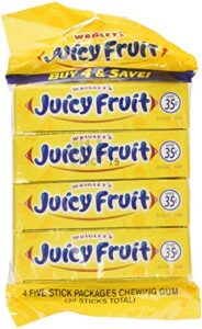 wrigley's juicy fruit 4pk