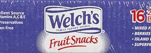 Welch's Fruit Snacks, Bulk Variety Pack with Mixed Fruit, Superfruit Mix, Island Fruits, Gluten Free, Bulk Pack, 2.25 oz (Pack of 16)