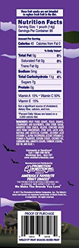 Welch's Halloween Fun Size Fruit Snacks, 0.5 Ounce, 85 Count