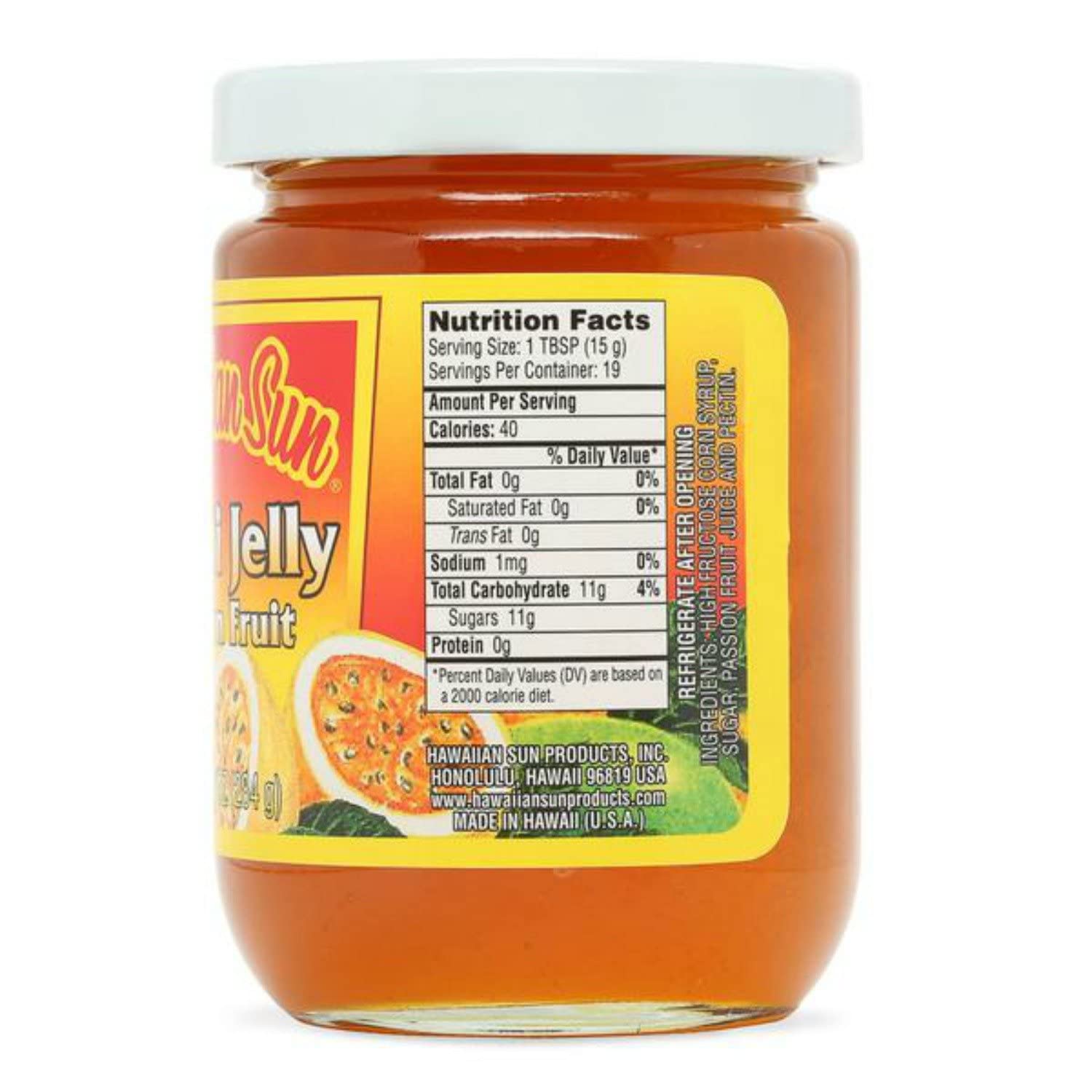 Hawaiian Sun Lilikoi Jelly 10 Oz. Jar