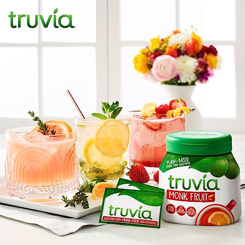 Truvia Calorie-Free Sweetener from the Monk Fruit Spoonable, 9.8 oz Monkfruit Jar