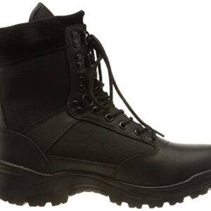 Mil-Tec Men's Combat Boots, Black, 8 US